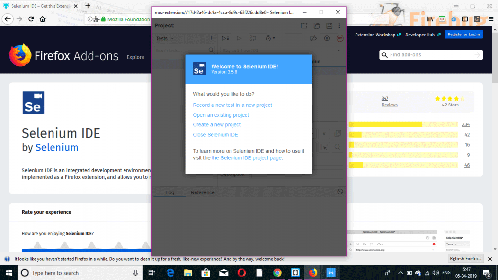 Install Selenium IDE | Features & Step by Step Installation of Selenium IDE