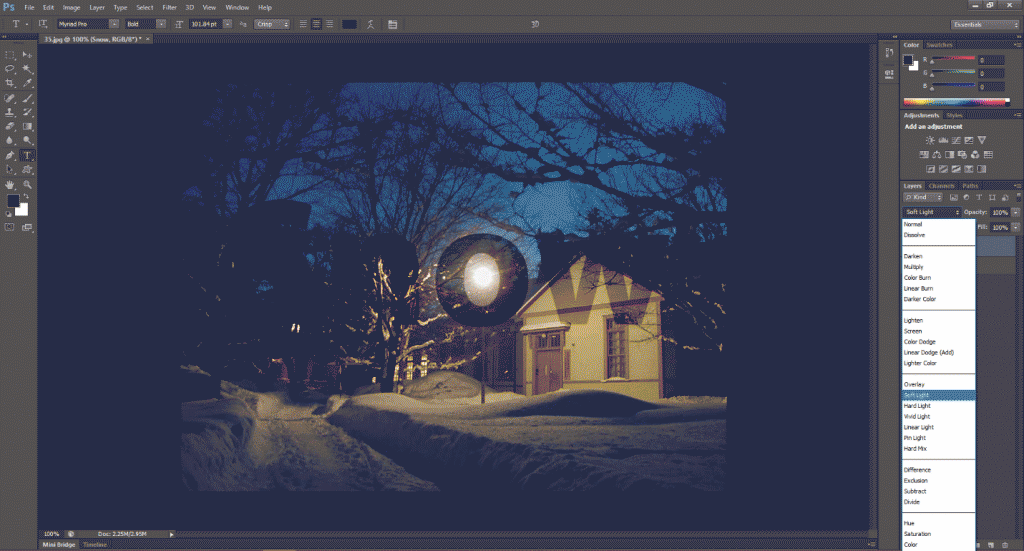 Transparent Text in Photoshop | How To Creat Transparent Text?