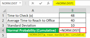 Normal Distribution Formula in Excel | How to Use | (Examples,Formula)