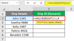 RIGHT Formula in Excel | How to Use RIGHT Formula in Excel?
