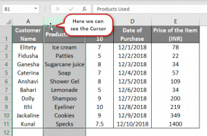Switching Columns in Excel | How to Switch Columns in Excel?