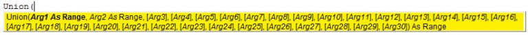 VBA Union | How to Use VBA Union Function in Excel?