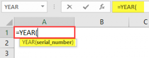 YEAR Formula in Excel | How to Use YEAR Formula in Excel?