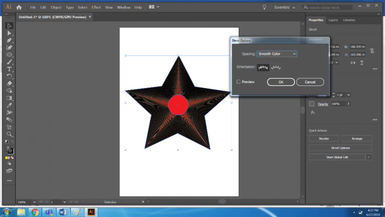 Blend Tool in Illustrator | Steps to use Blend Tool in Illustrator