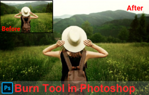 Burn Tool in Photoshop | How to use Burn Tool in Photoshop with Example