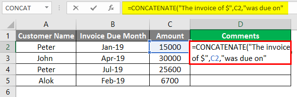 Concatenate Strings In Excel How To Use Concatenate Strings In Excel 