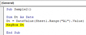 VBA DateValue | How to Use Excel VBA DateValue with formula & example