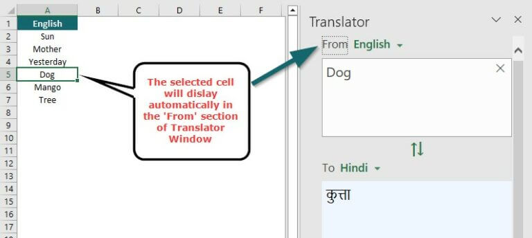 Translate in Excel | How to Translate Text in Excel with Examples?