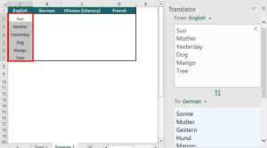 Translate in Excel | How to Translate Text in Excel with Examples?