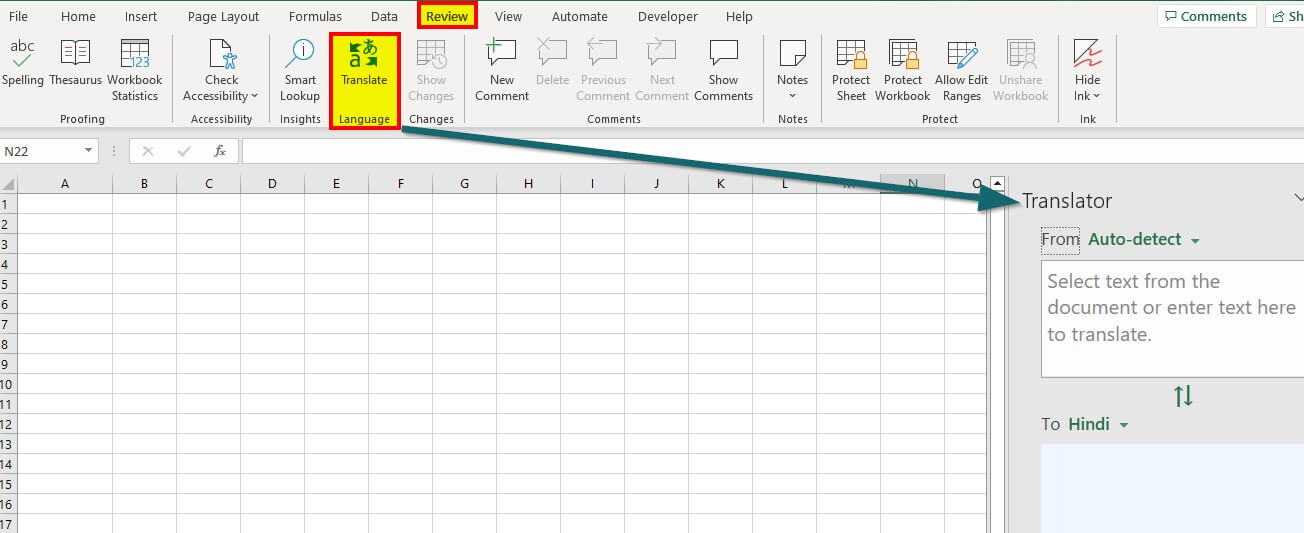 Translate In Excel How To Translate Text In Excel With Examples 