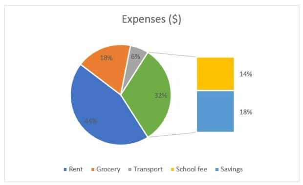 Pie Chart Examples | Types of Pie Charts in Excel with Examples
