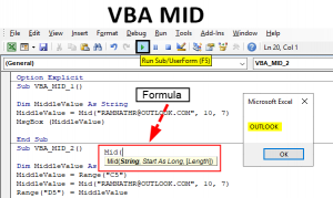 VBA MID | How to Use Excel VBA MID with examples?