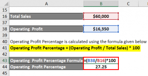 Profit Percentage Formula | Examples With Excel Template