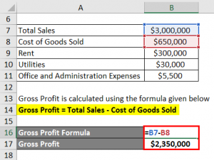 Profit Percentage Formula | Examples With Excel Template