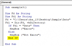 VBA DIR | How to Use DIR Function in Excel Using VBA Code?