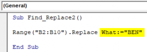 VBA Find and Replace | How to Find and Replace Words in Excel VBA?