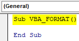 VBA Format | How to Use VBA Format in Excel with Examples
