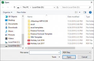 VBA GetOpenFileName | How to open file using GetOpenFileNam in VBA?