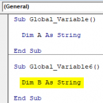 VBA Global Variables | How to Declare Global Variables in Excel VBA?