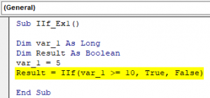 VBA IIF | How to Use VBA IIF Function in Excel with examples?