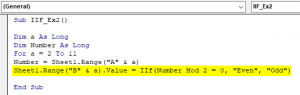 VBA IIF | How to Use VBA IIF Function in Excel with examples?