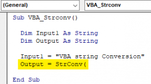 VBA StrConv | How to Use Excel VBA StrConv Function?