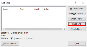 Break Links in Excel | How to Break External Links in Excel?