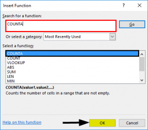 COUNTA Function in Excel | How to Use COUNTA Function in Excel?