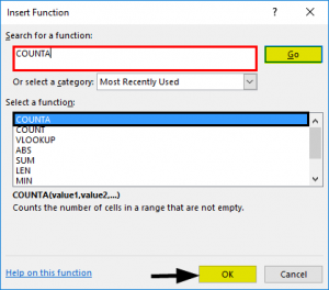 COUNTA Function in Excel | How to Use COUNTA Function in Excel?