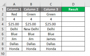Matching Columns in Excel | How to Match Columns in Excel?