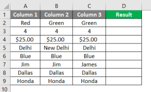 Matching Columns in Excel | How to Match Columns in Excel?