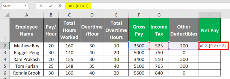 How to Create Payroll in Excel? (Step-by-Step + Free Template)