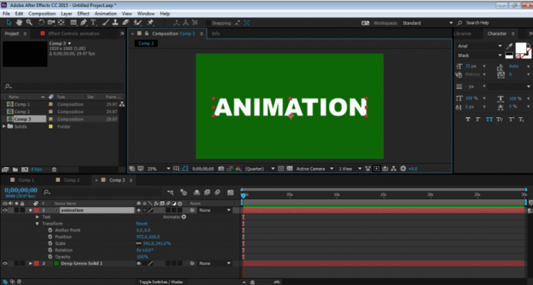 Text Effects in After Effects | Examples to Depict Text Animation Effects