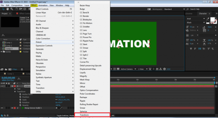 Text Effects in After Effects | Examples to Depict Text Animation Effects