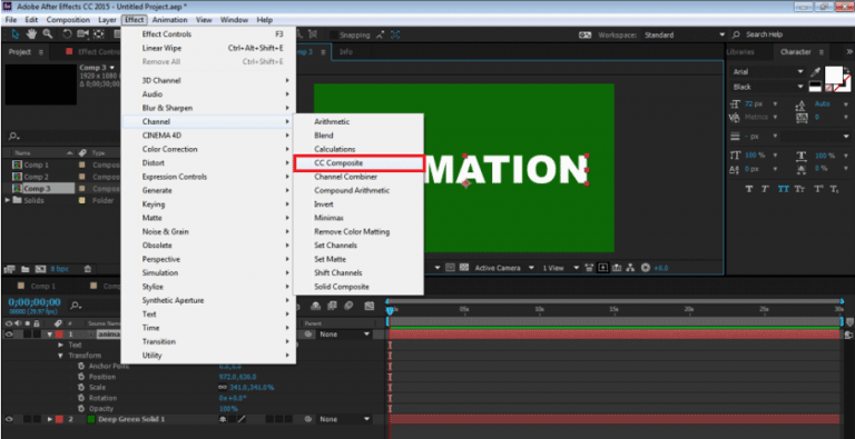 Text Effects in After Effects | Examples to Depict Text Animation Effects