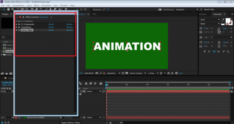 Text Effects in After Effects | Examples to Depict Text Animation Effects