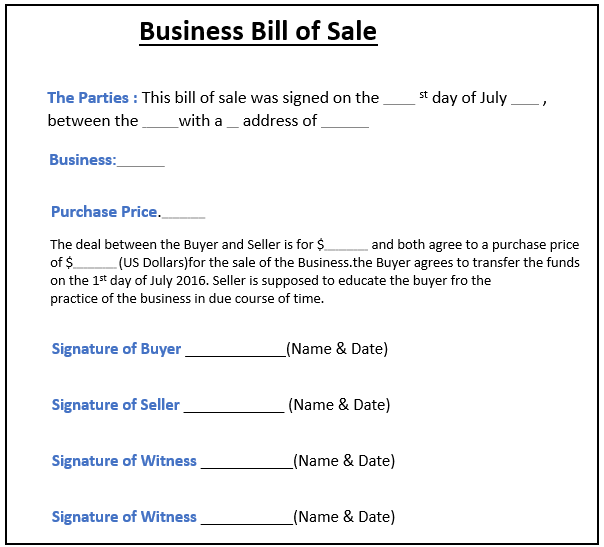 Bill Of Sale Examples Top 4 Practical Examples Of Bill Of Sale Bill Of Sale Examples Top 4 Practical Examples Of Bill Of Sale