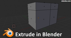 Extrude in Blender | How to Use the Extrude in Blender?