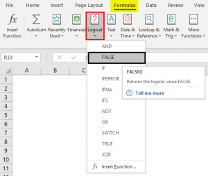 FALSE Function in Excel | How to Use FALSE Function in Excel?