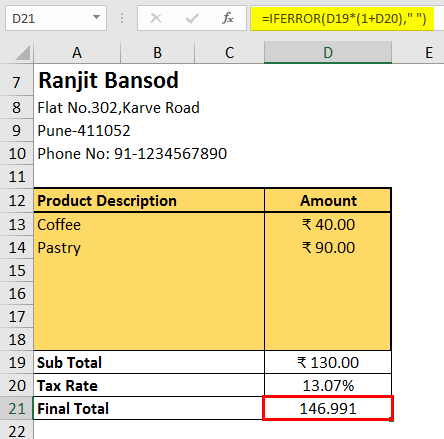 Invoice Template in Excel | How to Create Invoice Template in Excel?
