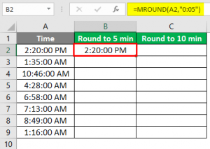 MROUND in Excel | How to Apply MROUND in Excel with Examples?