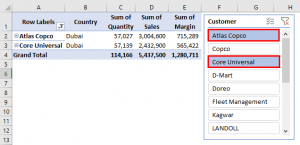 Slicer in Excel | How to Insert Slicer in Excel (with Examples)