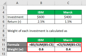 Portfolio Return Formula | Calculator (Examples With Excel Template)