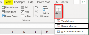 Examples of Excel Macro | Various Methods to Use Macros in Excel