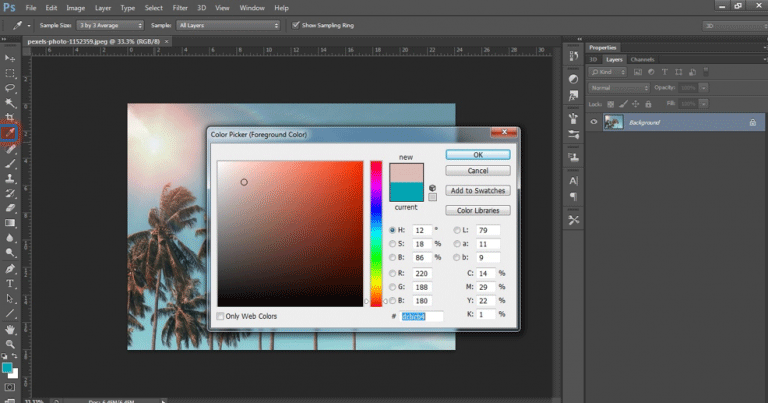 Eyedropper Tool in Photoshop | How to Use Eyedropper Tool in Photoshop