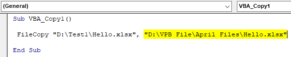 FileCopy In VBA How To Copy A File In Excel VBA 