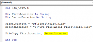 FileCopy in VBA | How to Copy a File in Excel VBA?