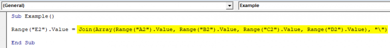 Vba Join How To Use Excel Vba Join Function With Examples 0566