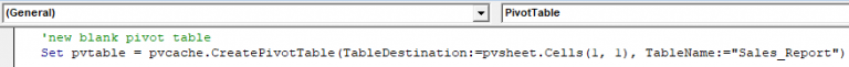 VBA Pivot Table | How to Create a Pivot Table Using Excel VBA?
