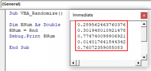 VBA Randomize | How to Randomize a Number in Excel VBA?